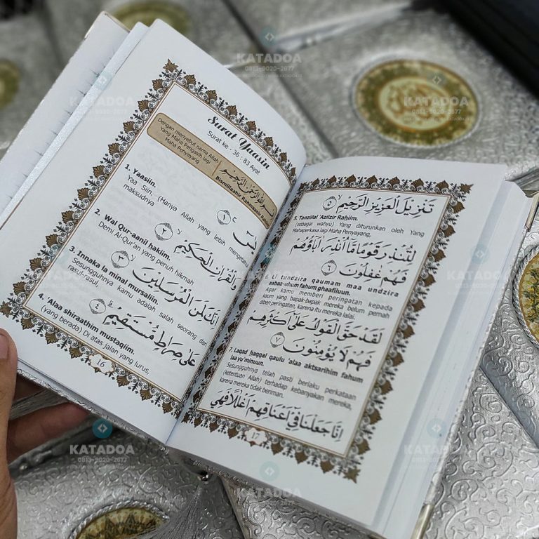 Ukuran Buku Yasin 40 Hari - Percetakan Buku Yasin Terdekat